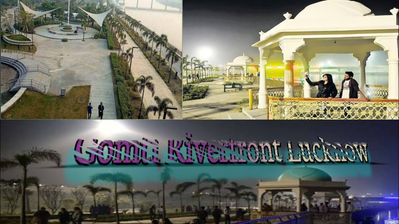 Gomti Riverfront Lucknow and Ambedkar park Lucknow - YouTube