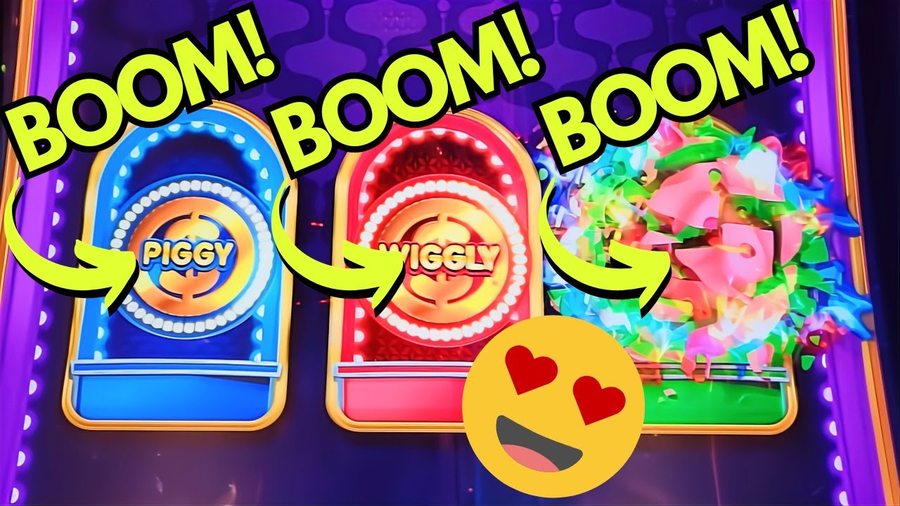 I POPPED ALL THREE PIGGIES on COIN TRIO PIGGY BURST SLOT MACHINE + BUY ...