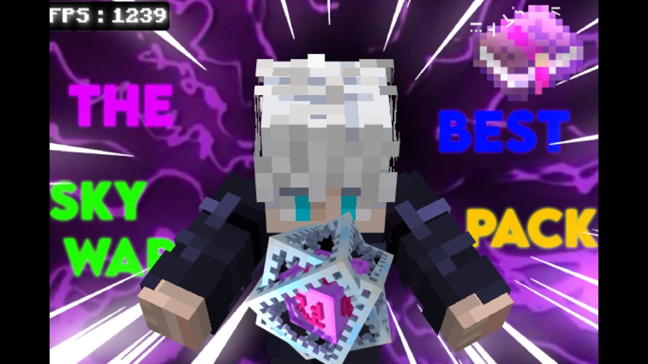 The Best Minecraft Sky Wars Texture Pack || @pubixd - YouTube