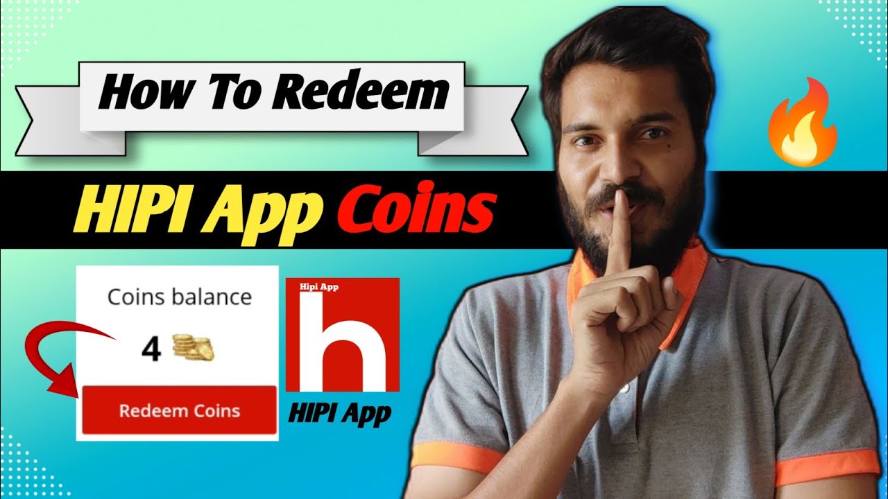 How To Redeem Coins In HIPI App | HIPI App Par Coins Redeem Kaise Kare ...