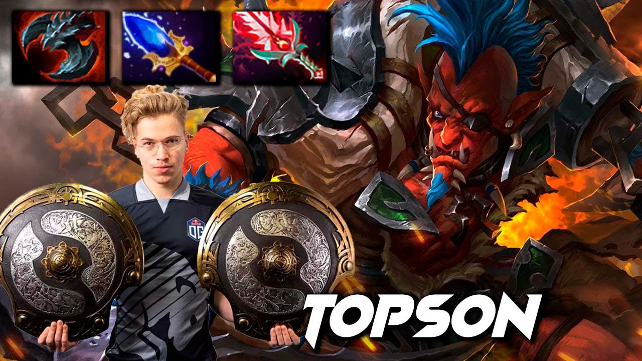 Topson Troll Warlord Legendary Berserker - Dota 2 Pro Gameplay [Watch ...