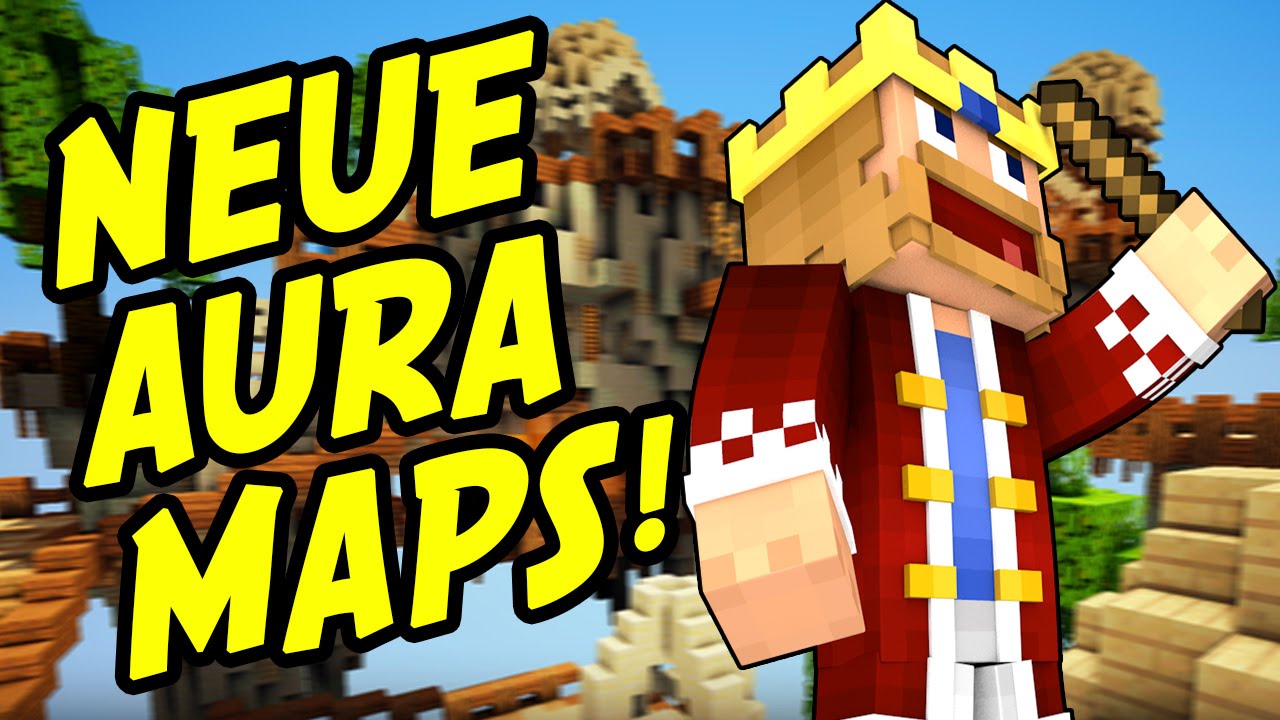NEUE AURA PVP MAPS! ♛ Minecraft Aura - YouTube