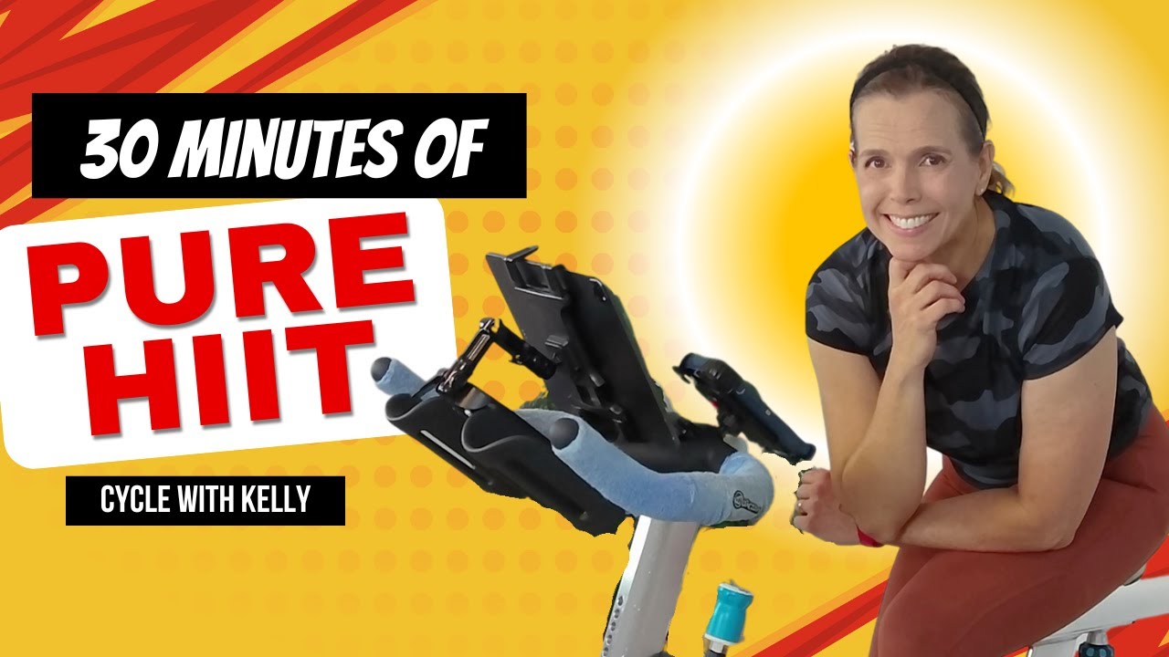 30 Minutes of Pure HIIT | Indoor Cycling, Spin Class - YouTube