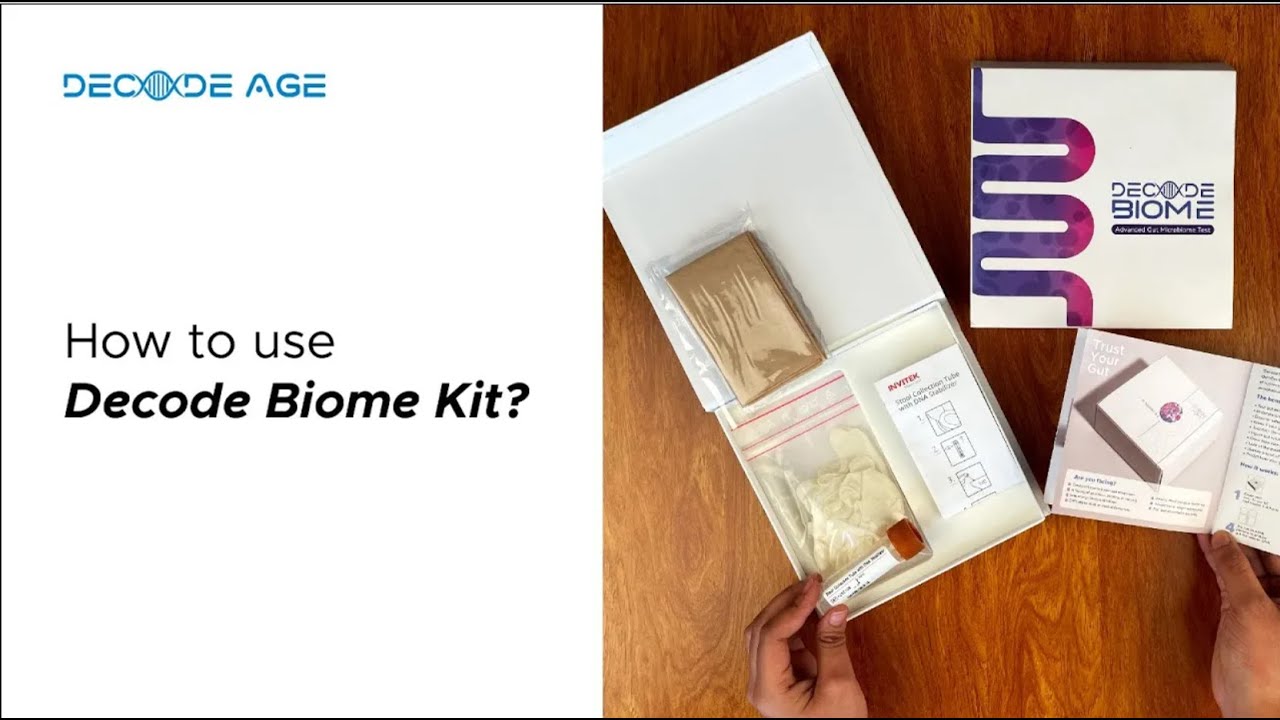 How To Use Decode Biome Test Kit Decode Age YouTube How To Use Decode Biome Test Kit Decode Age YouTube