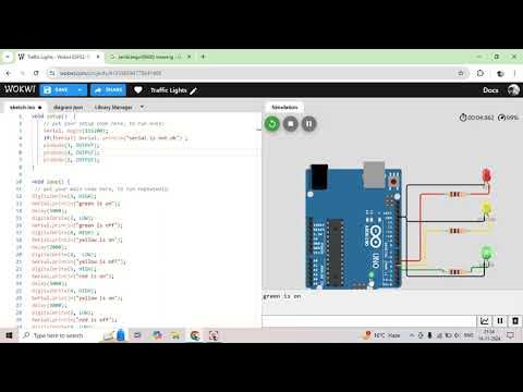Traffic Lights Simulation Using Arduino || Afaan's Space - YouTube