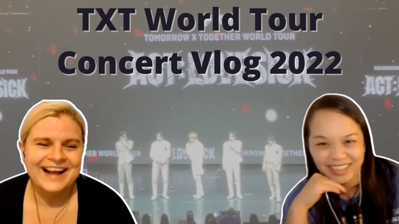 TOMORROW X TOGETHER (TXT) ACT: LOVESICK in Los Angeles Concert Vlog Day ...