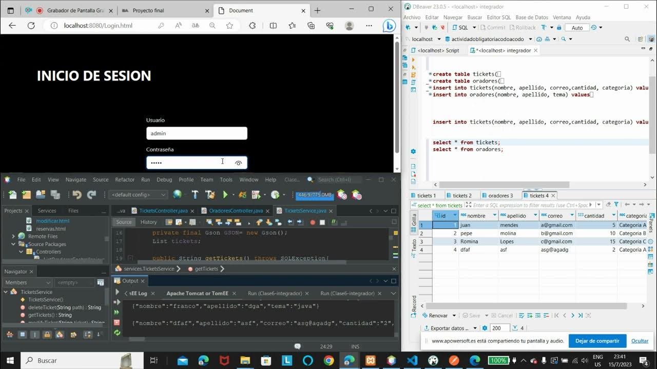 Codo a Codo TP java back - YouTube