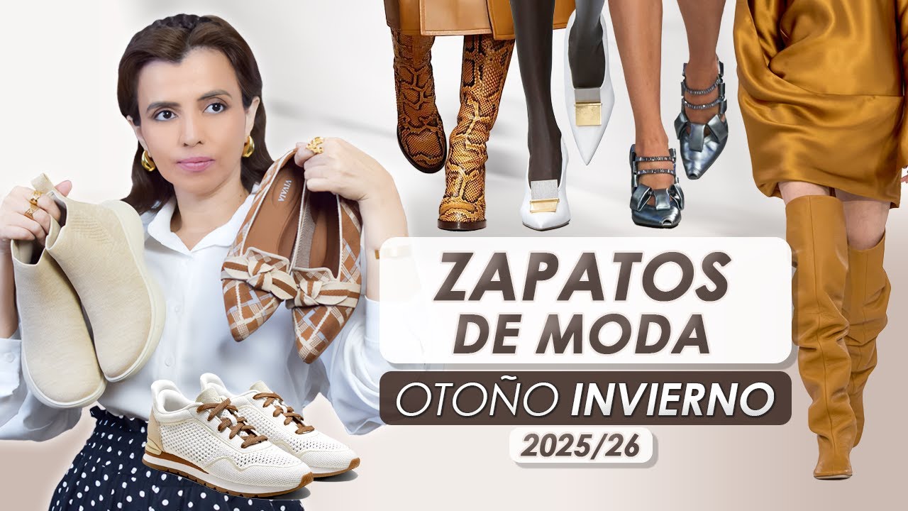TENDENCIAS DE MODA: Zapatos Otoño Invierno 2025/2026 - YouTube