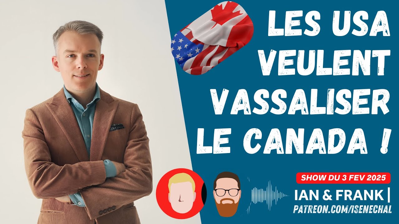 «Les USA veulent VASSALISER le Canada !» Prof Caron 🇨🇦🇺🇸 - YouTube