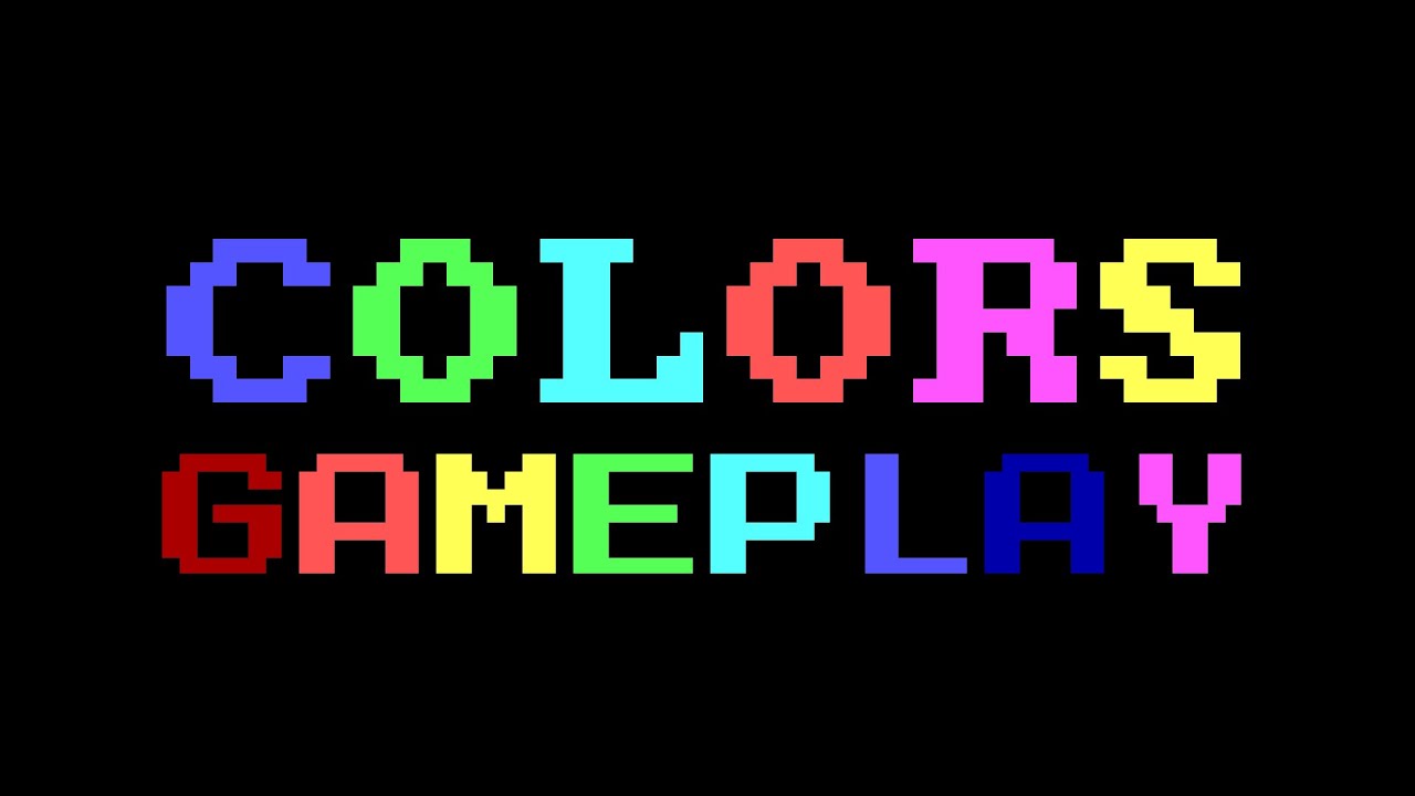 Colors Blocks Game 1990 PC Gameplay - YouTube