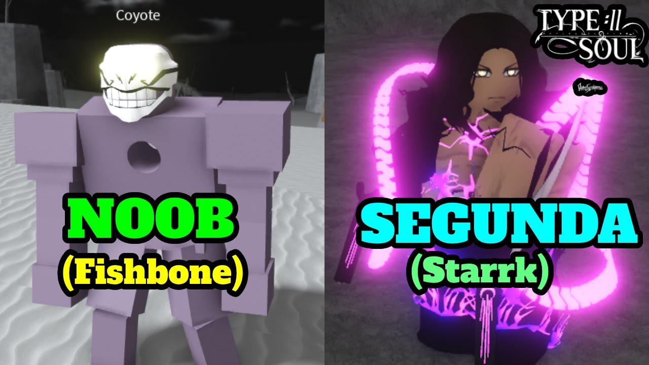 Noob to PRO as Coyote Starrk! (SEGUNDA) Type Soul. - YouTube