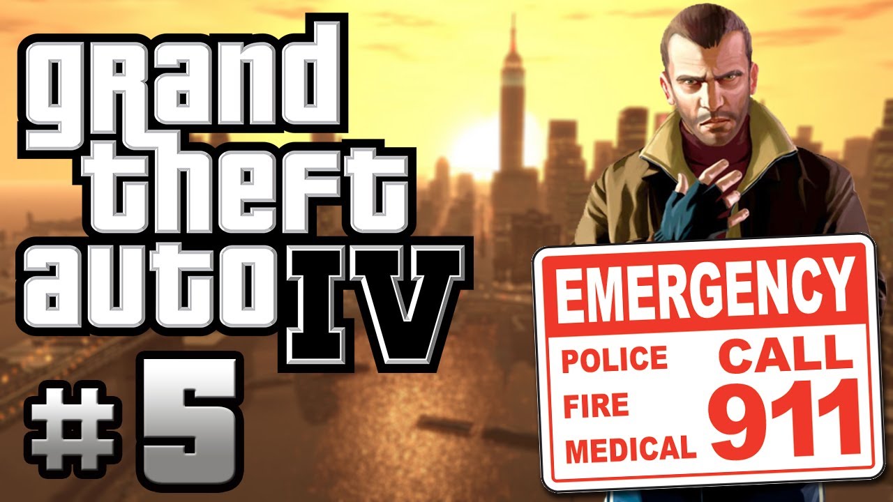 [GTA IV] | Part 5: 911 Emergency Call - YouTube