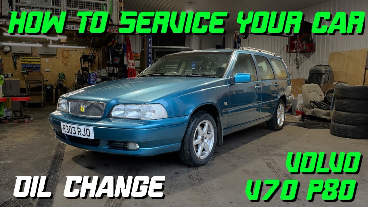 DIY Oil Service in 6 Steps | SAVE YOURSELF SOME MONEY | Volvo V70 P80 ...