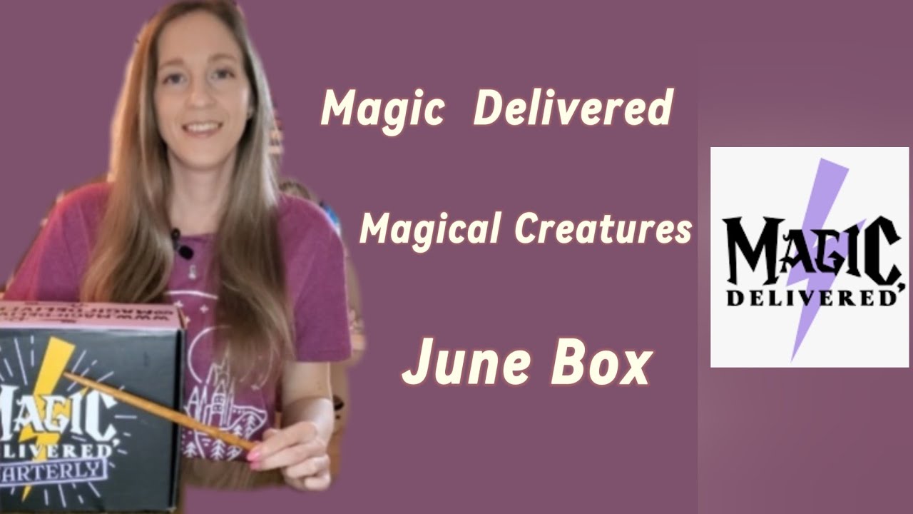 MAGIC, DELIVERED: 🦄 Magical Creatured 🦡🦁🐍🦅Harry Potter Subscription Box ...
