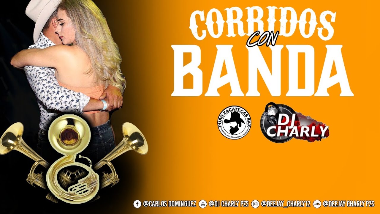 CORRIDOS CON BANDA MIX 2020 - YouTube