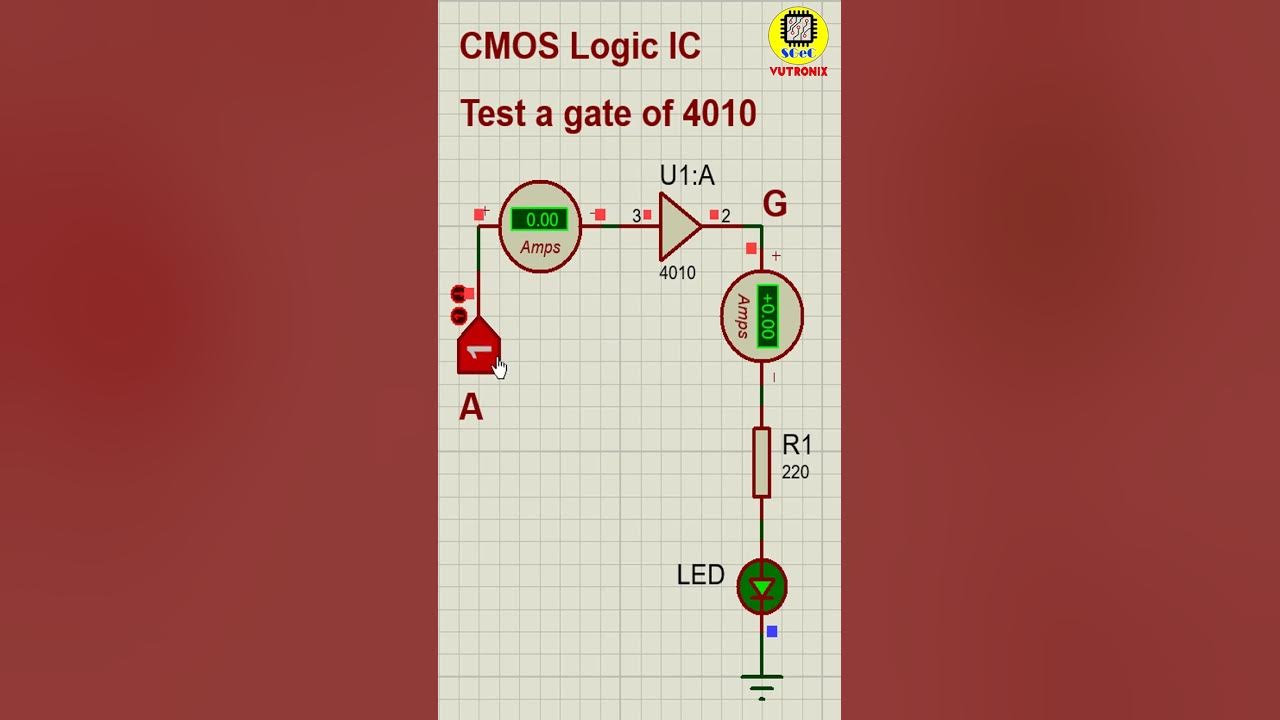 [SGeC] 4010 CMOS Logic IC | Hex Buffers (Non-Inverting) - YouTube