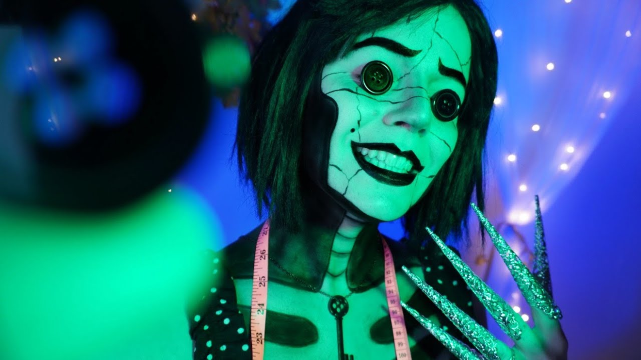 YOUR OTHER MOTHER SEWS BUTTONS ONTO YOUR EYES Coraline ASMR Roleplay ...