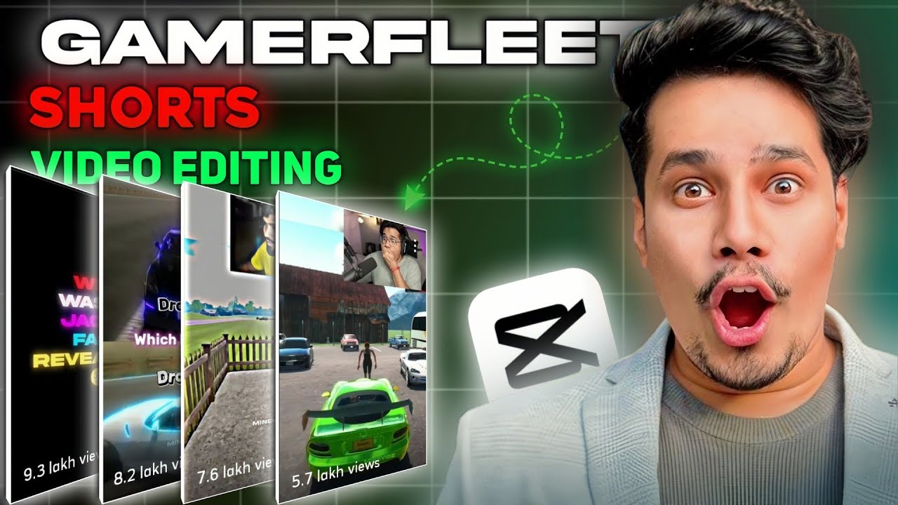 Make @GamerFleet Shorts Like @MinevidZ | Capcut Editing Tutorial - YouTube