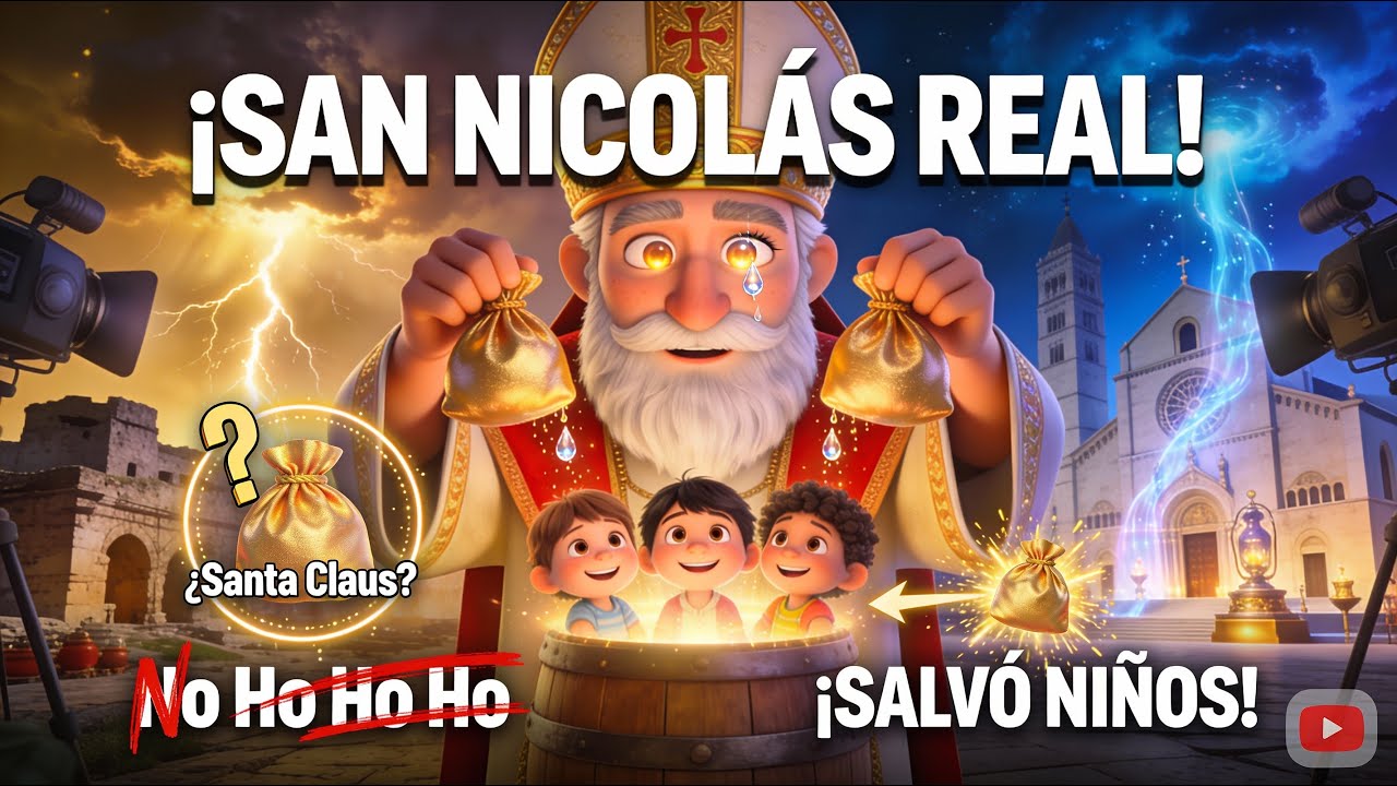 San Nicolás de Bari: El Origen de Santa Claus | Historia, Milagros y ...
