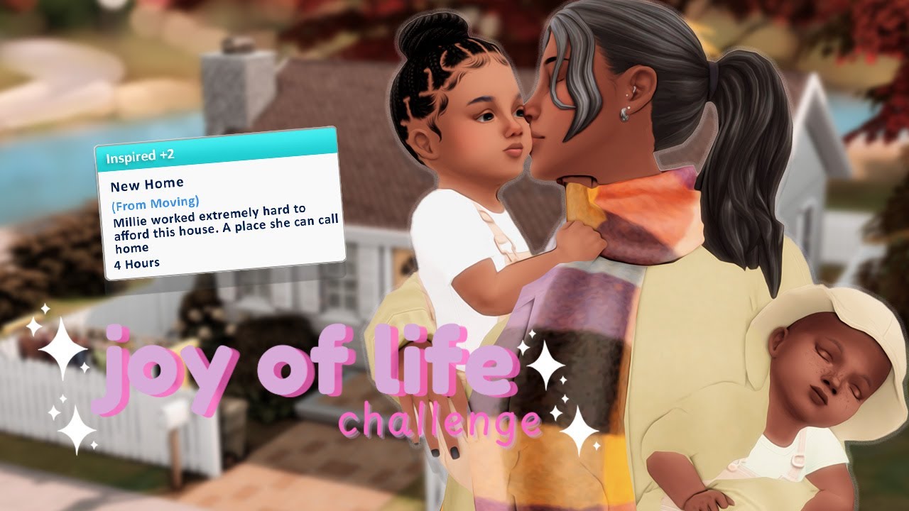 new house, more problems 🏡🥹 ep 8 | the joy of life challenge| the sims ...
