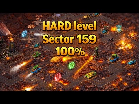 AOD – Art Of Defense Sector 159 Defense 100% hard level - YouTube