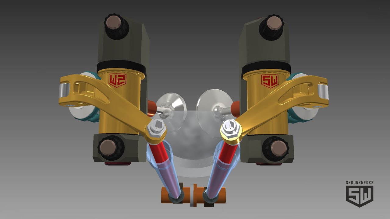 Titanium High Ratio Rockers for BMW 'Airhead' Motorcycles - YouTube