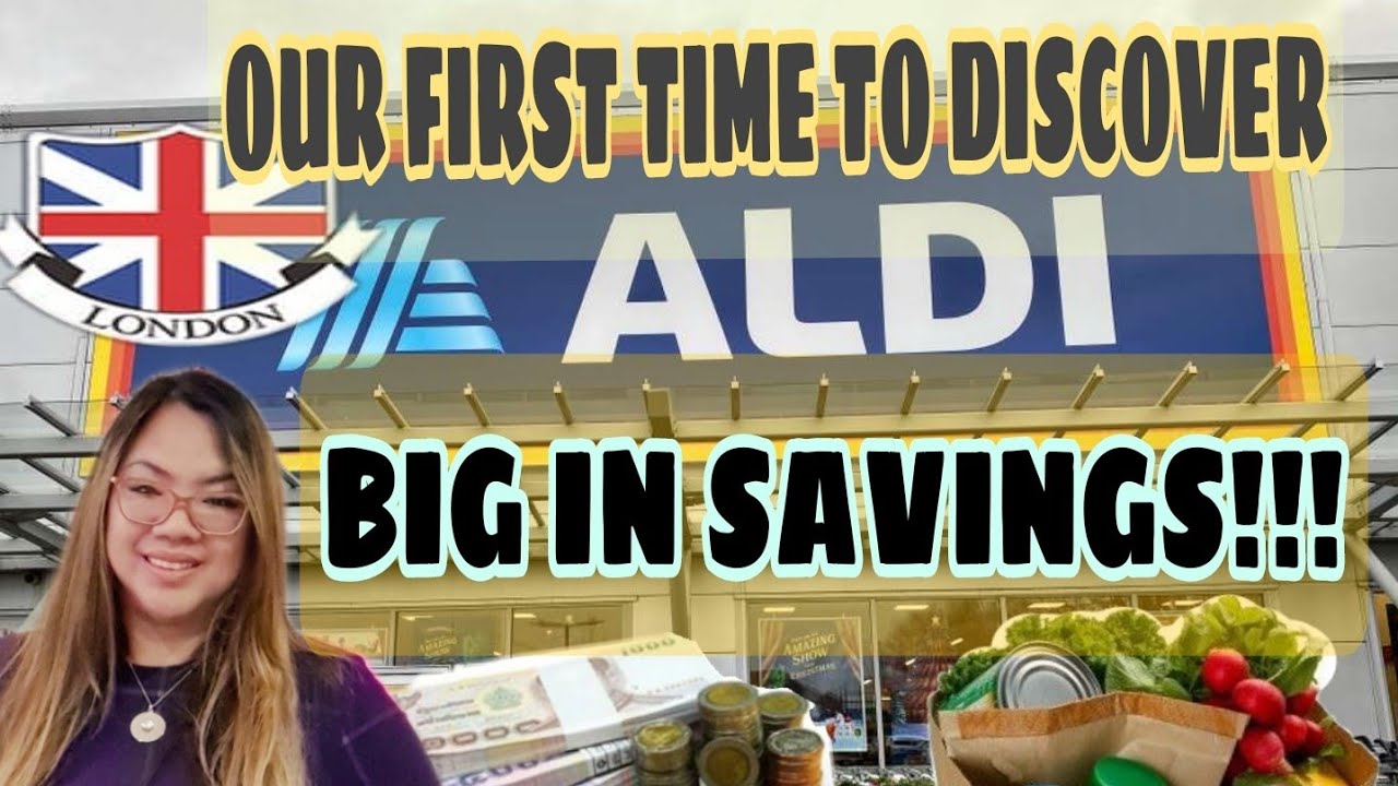 ALDI UK Shopping for the First Time | Inside Aldi UK, The Cheapest ...