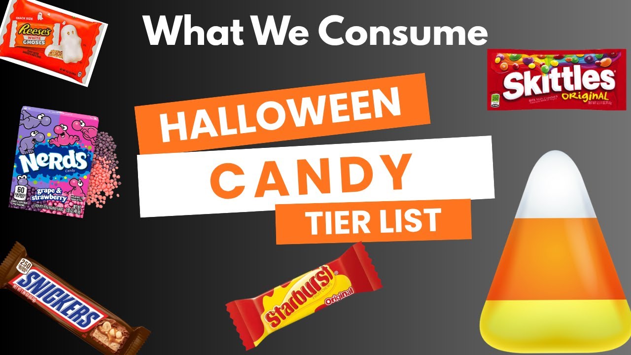 Halloween Candy Tier List - YouTube