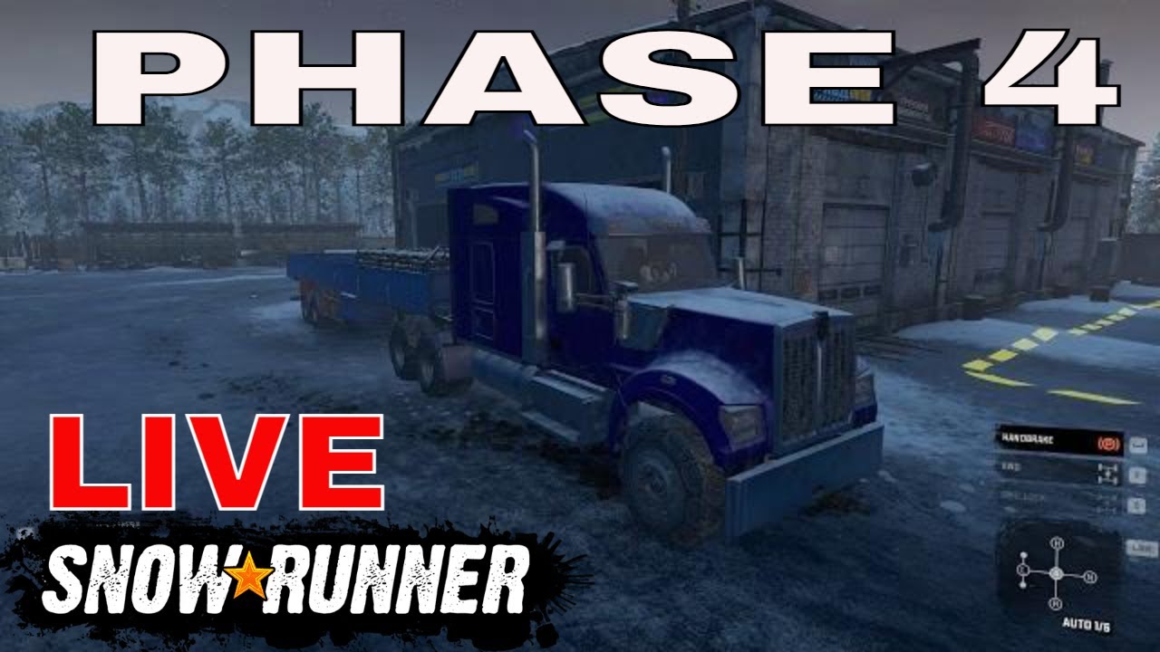 Snowrunner phase 4 Cosmodrome new Map Search for the Zikz - YouTube