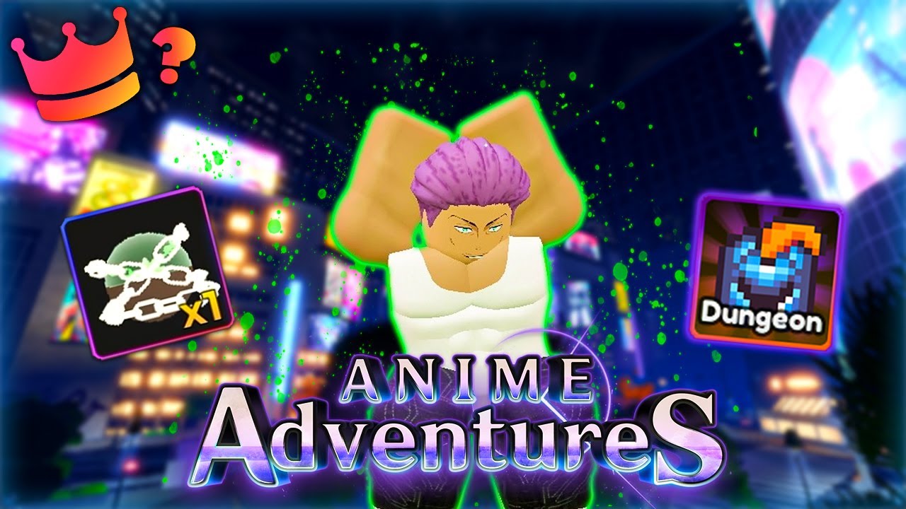 I Completed the New *DUNGEONS* in Anime Adventures... - YouTube
