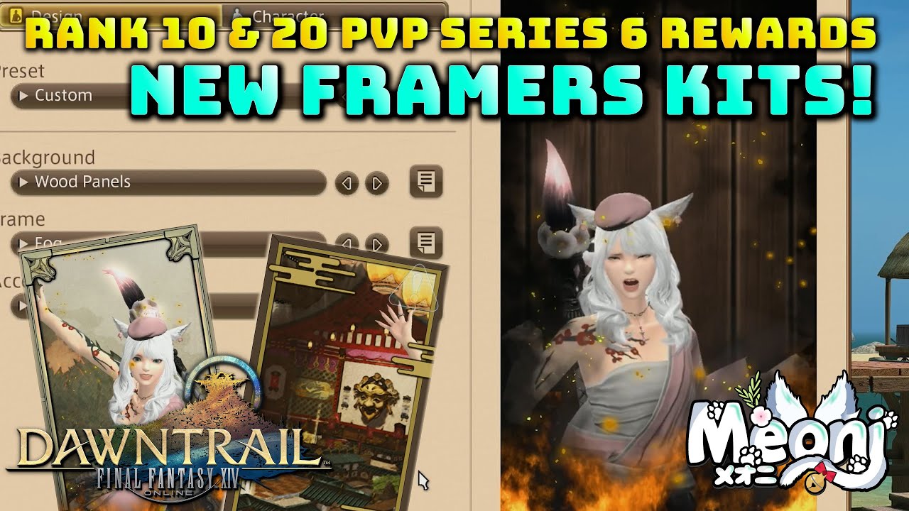 FFXIV: Volcanic Heart & Clockwork Castletown Framer Kits - Series 6 PvP ...