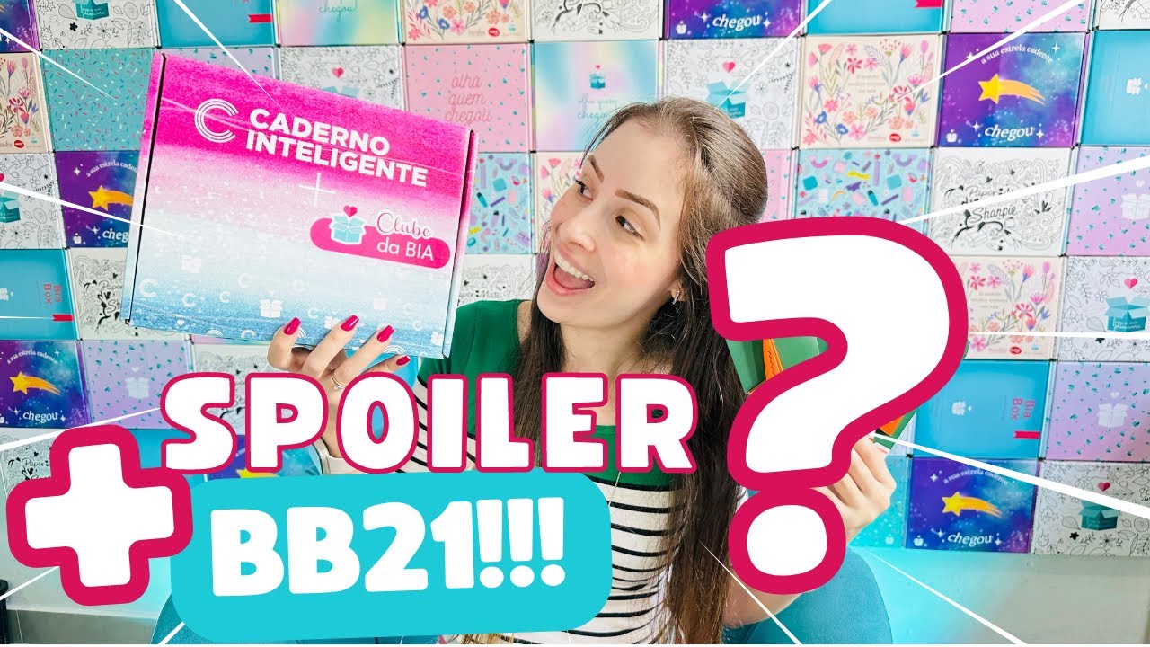 BIA BOX 20 em parceria com o CADERNO INTELIGENTE!! - UNBOXING clube de ...