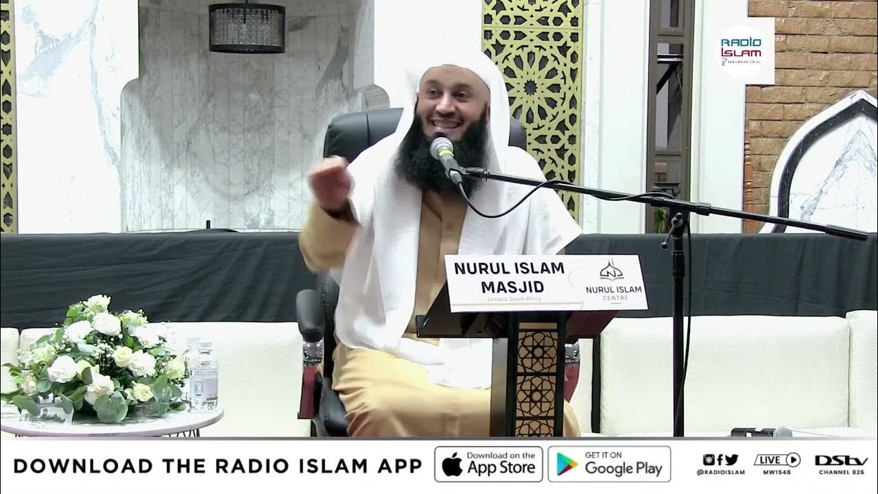Mufti Menk - Connect with the Prophet pbuh - Seerah Program - YouTube