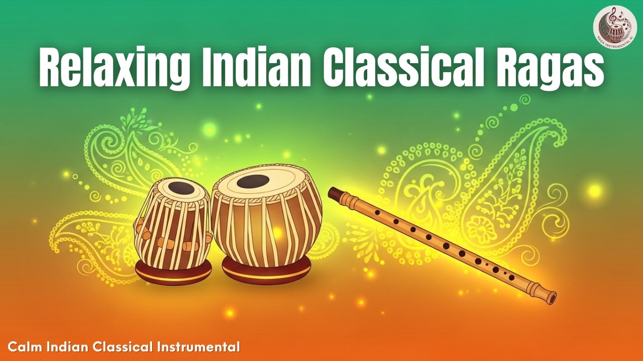Relaxing Indian Classical Ragas | Stress Relief Instrumental Music ...