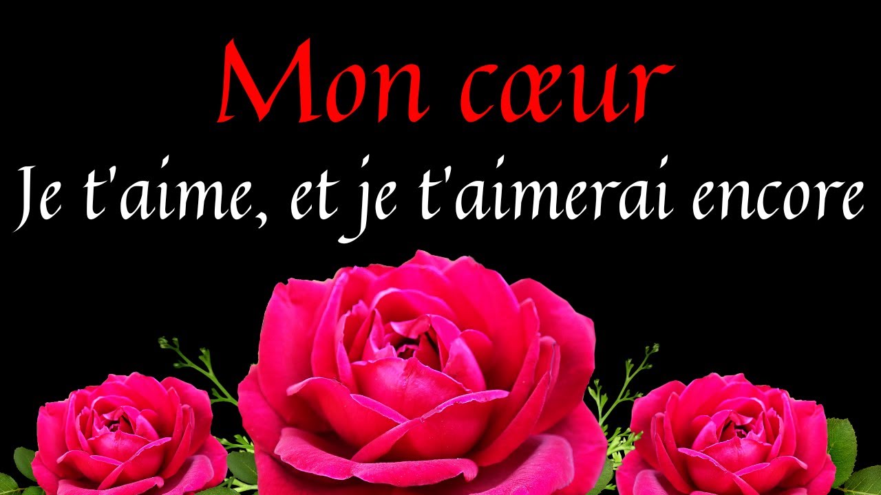 💌 C'est TOI que mon coeur à choisi 💓 Ma lettre d'amour - YouTube
