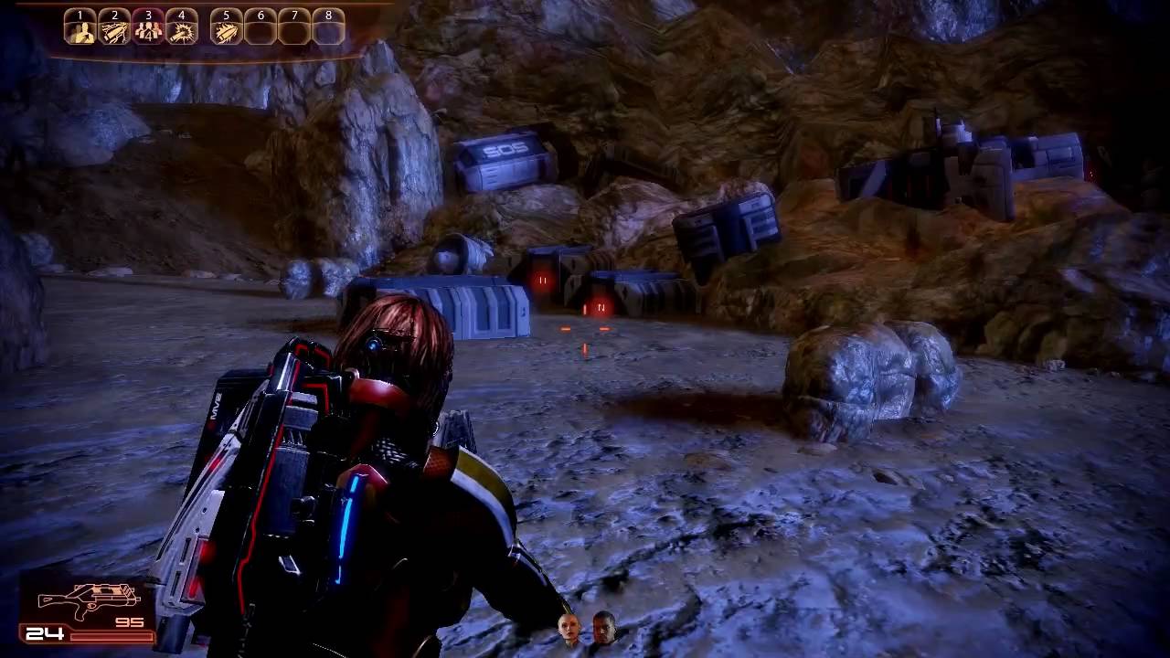 Mass Effect 2: Pt 67 "N7: Wrecked Merchant Freighter" - YouTube