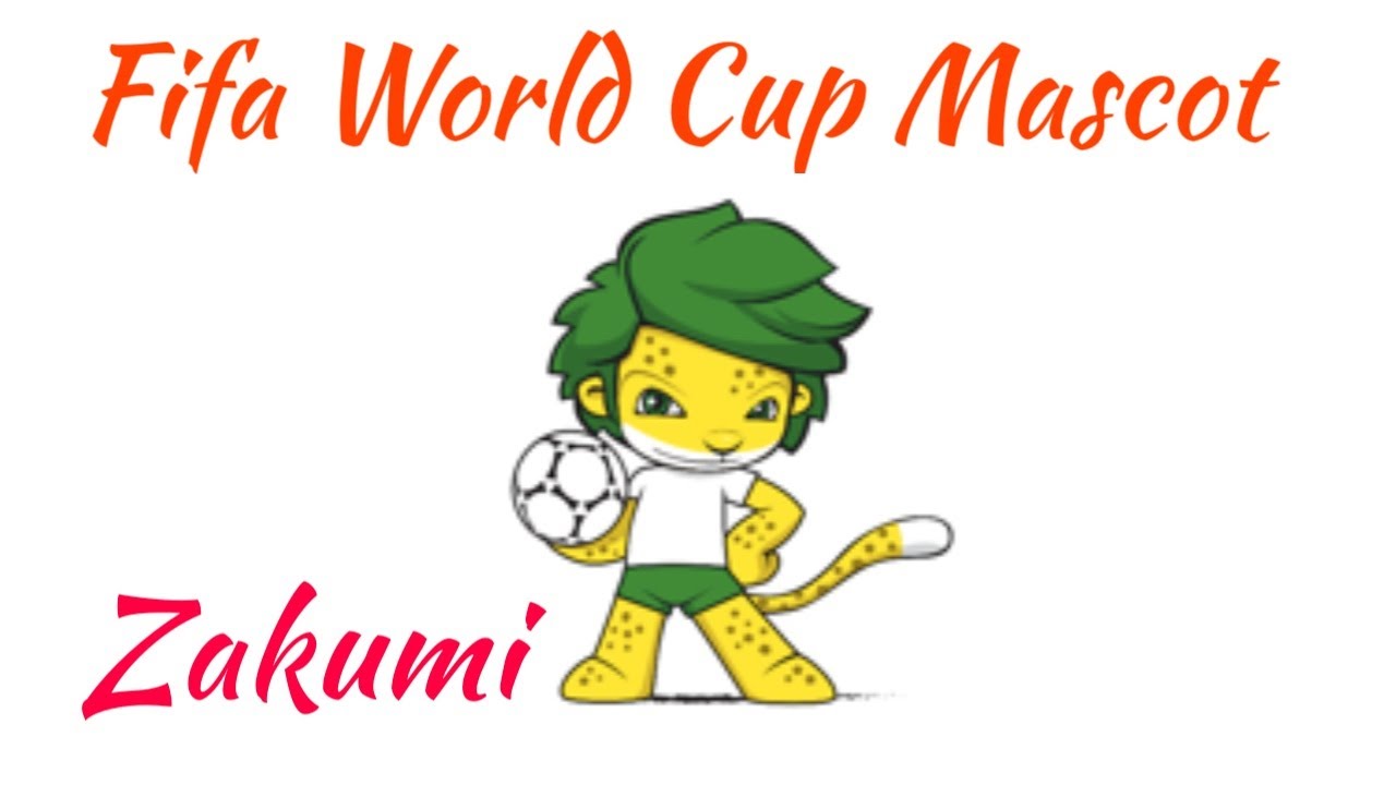 Fifa World Cup Mascot South Africa 🇿🇦 2010 Zakumi - YouTube