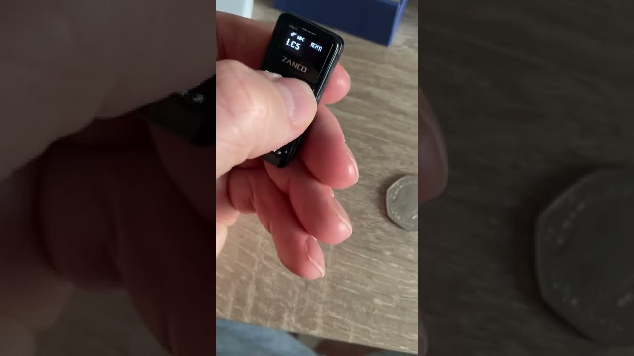 Zanco TINY T1 the worlds smallest mobile phone 2022 smallest fone ...