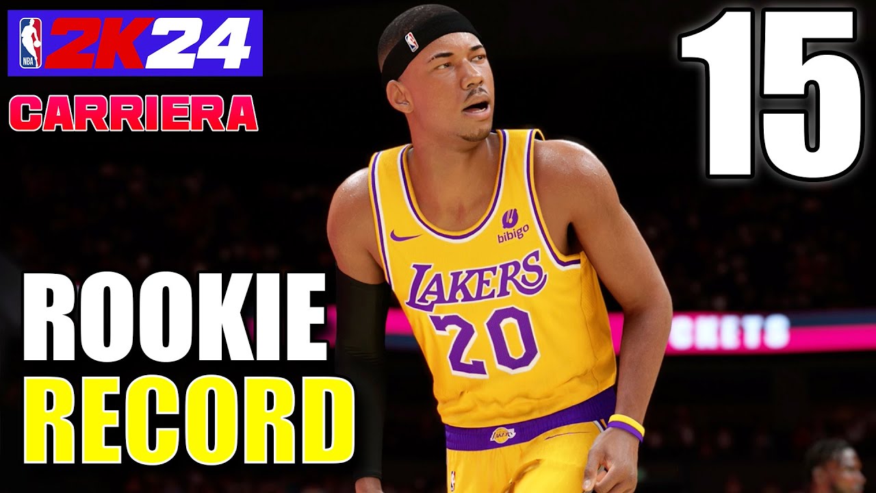 RECORD TRIPLE STAGIONE DA ROOKIE! - NBA 2K24 CARRIERA EP.15 - Gameplay ...