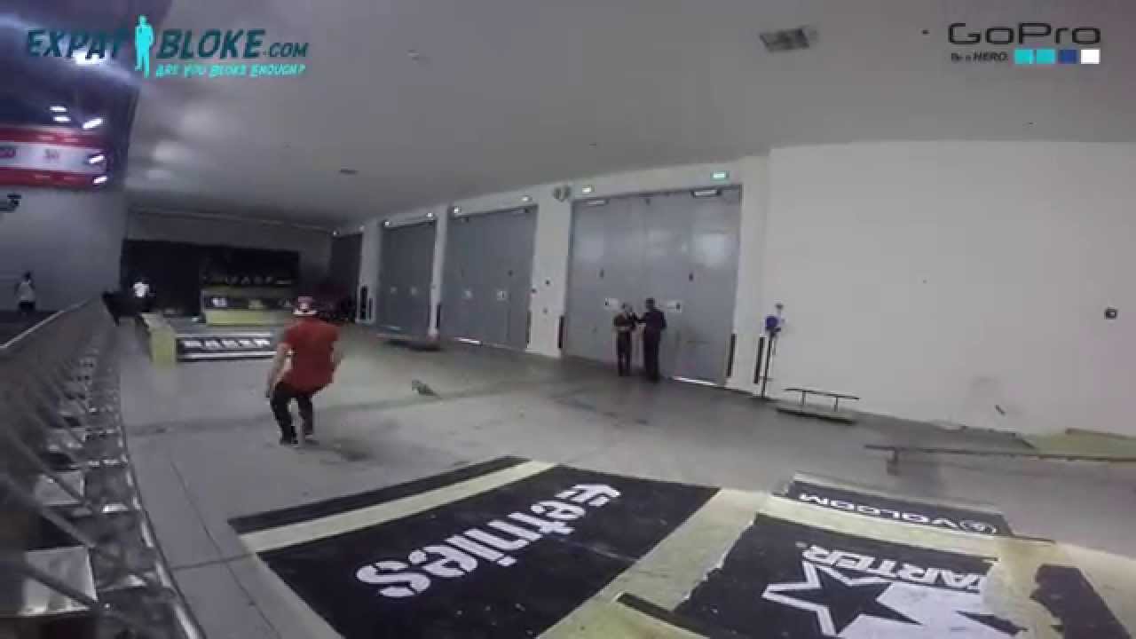 ExpatBlokes Aventure | RAGE Skate Park | Dubai Sports World | Go Pro ...