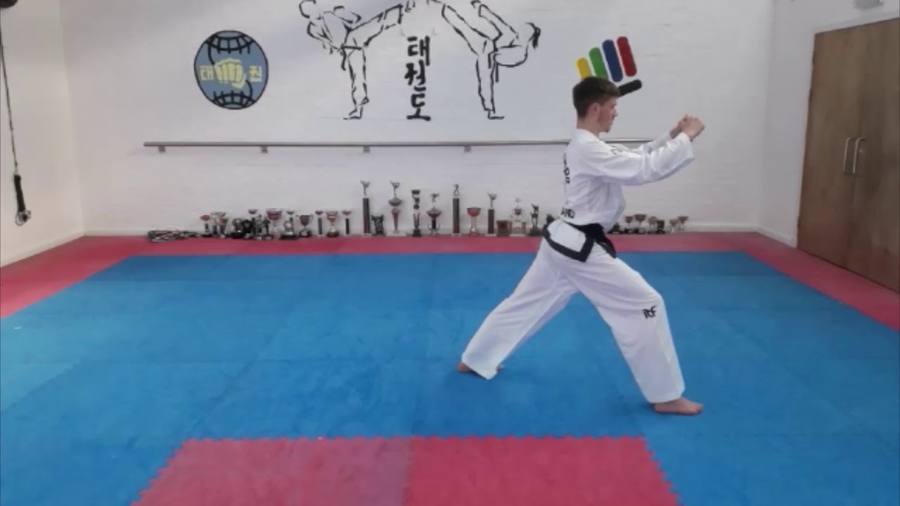 Ge-Baek Tul - 1st Degree Black Belt pattern - YouTube