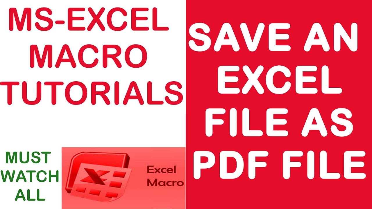 How To Save An Excel File As PDF File Using Excel Macro YouTube how-to-save-an-excel-file-as-pdf-file-using-excel-macro-youtube