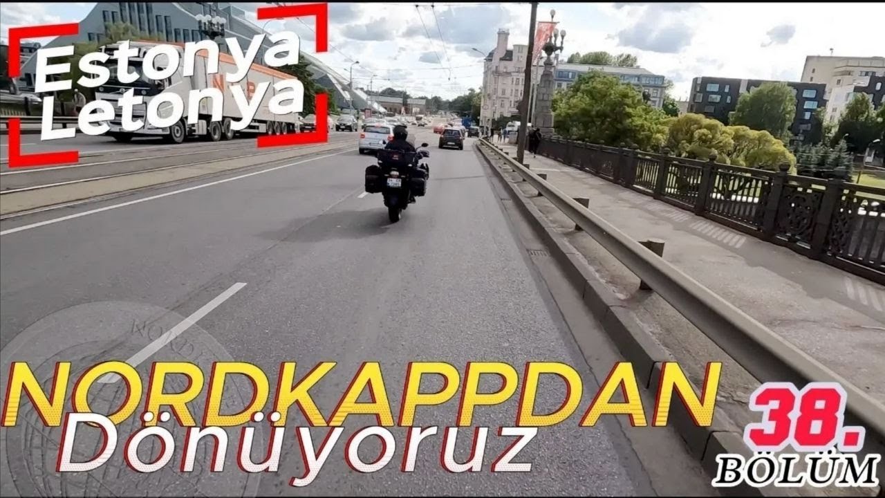 RIDING A MOTORCYCLE 10000 KM FROM NORWAY TO TURKEY 2023 PART 38 ESTONYA ...