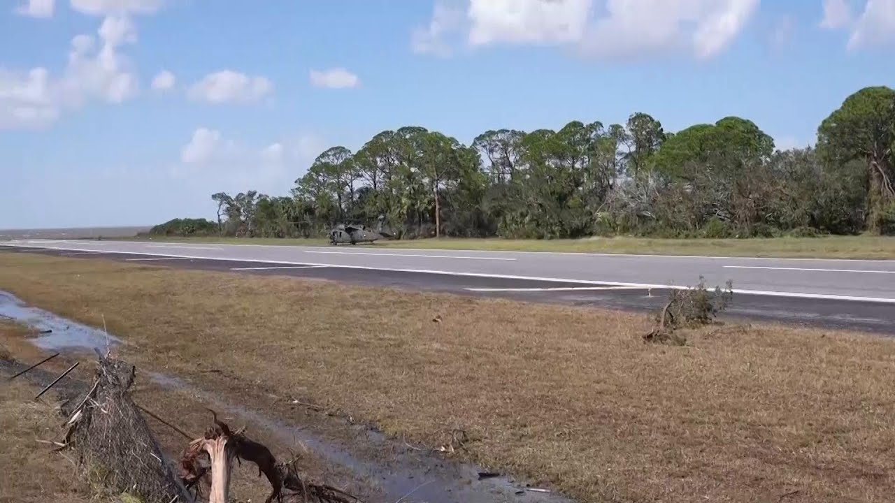 Scenes of Helene's destruction in Cedar Key, Florida - YouTube