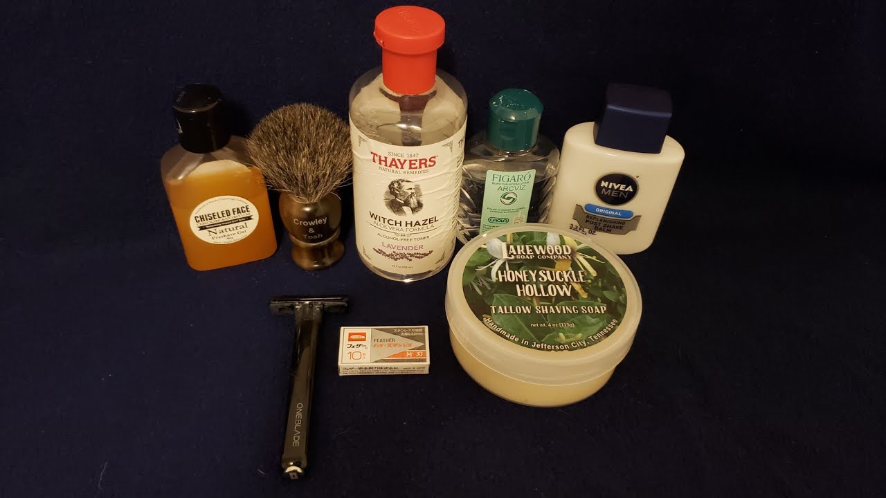 Vol. 2 Shave XL: One Blade Core Razor/Lakewood Honeysuckle Hollow Soap ...