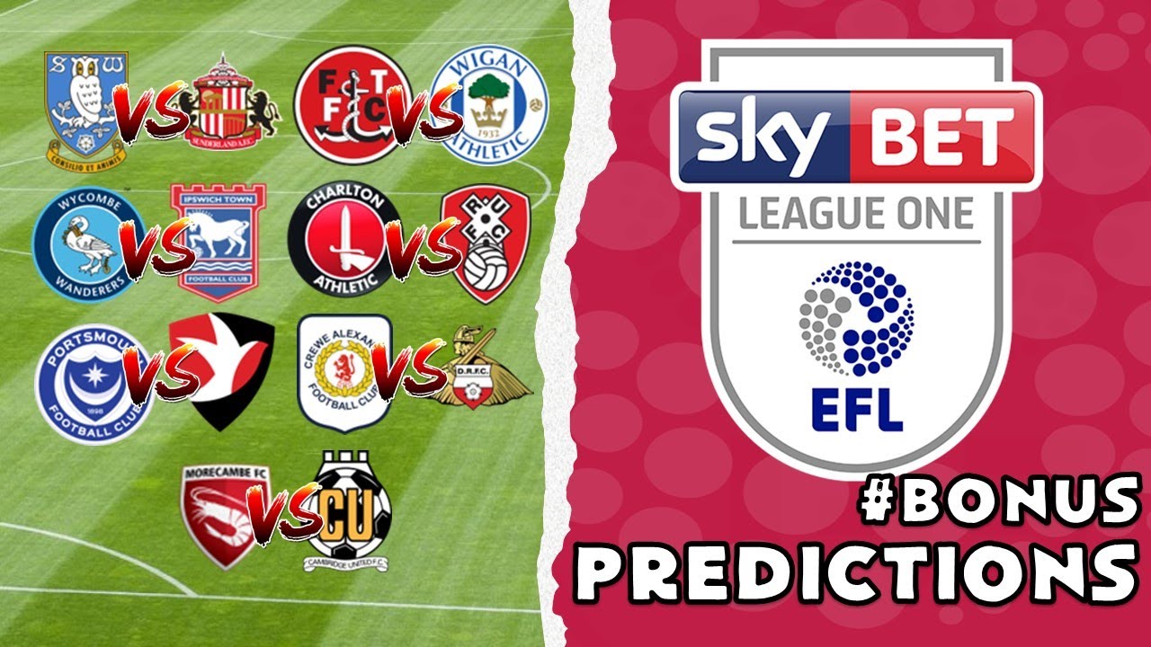 2021/22 EFL LEAGUE 1 PREDICTIONS - YouTube