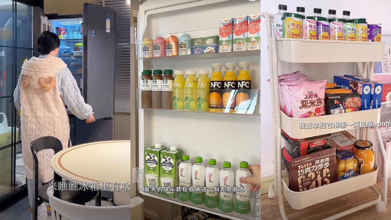 Kitchen Organizing And Refrigerator Restocking | Refill And Restock ...