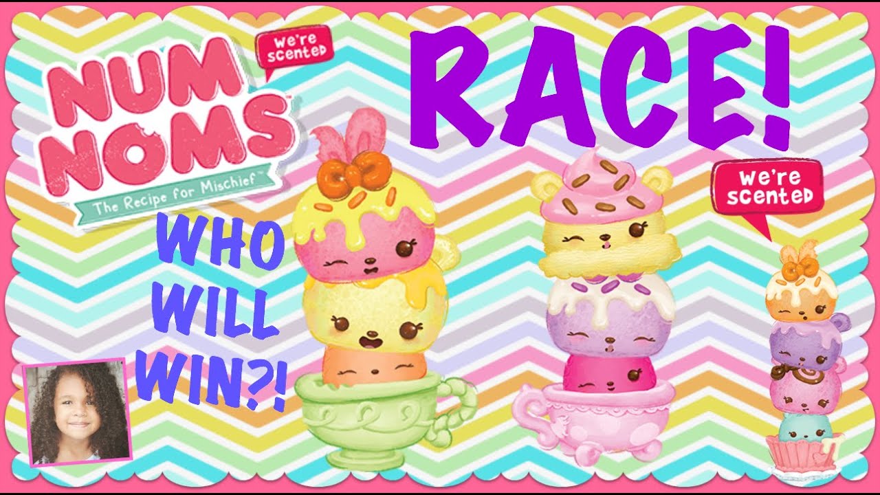 Num Noms Sour Citris & Triple Berry Cupcake Review & RACE! Who Will Win ...