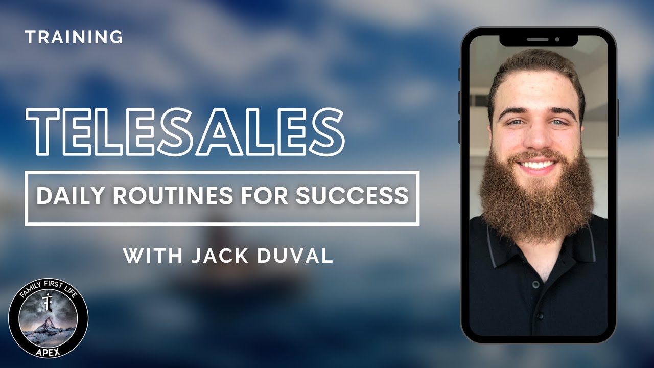 TELESALES- Daily Routines for Success with Jack Duval - YouTube