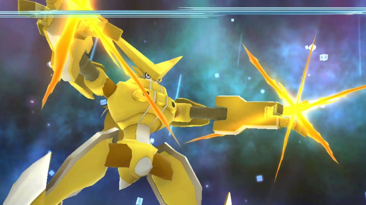Digimon ReArise Evolution OmniShoutmon (オメガシャウトモン OmegaShoutmon) - YouTube